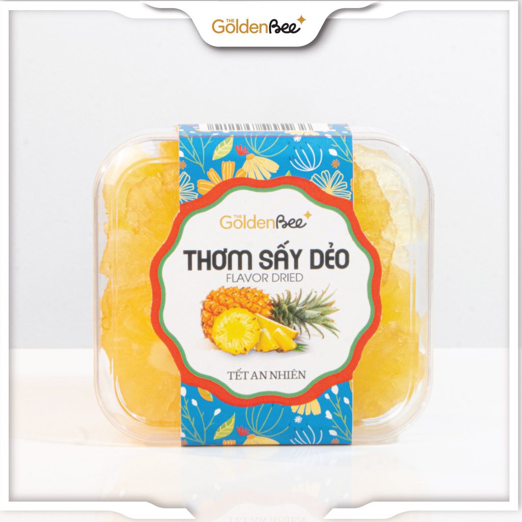 Thơm sấy dẻo 200g - The Golden Bee